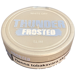 Snus kaufen THUNDER FROSTED SLIM WHITE DRY in der Schweiz günstig ...